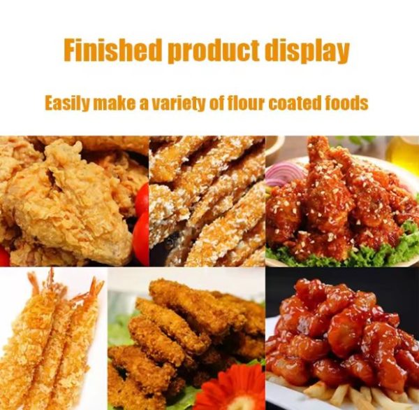 A table for coating chicken with flour - DaKit